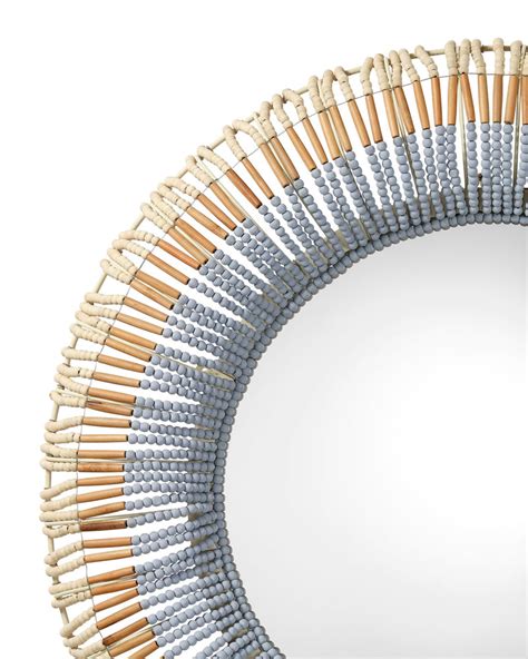 Native Beaded Mirror