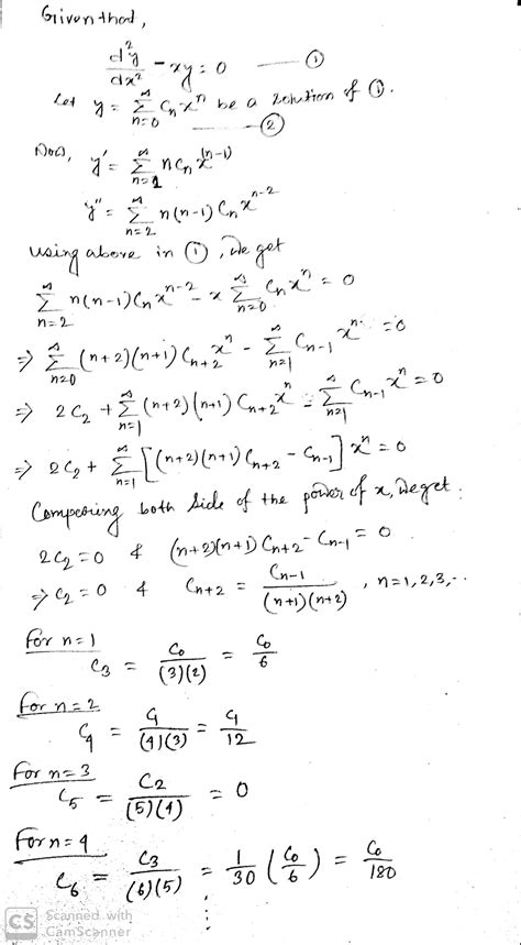 [solved] 13p 2p A Using Frobenius Method Find Series Solution Of