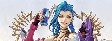 The Loose Cannon Jinx League Of Legends Lol 4k Wallpaper Download