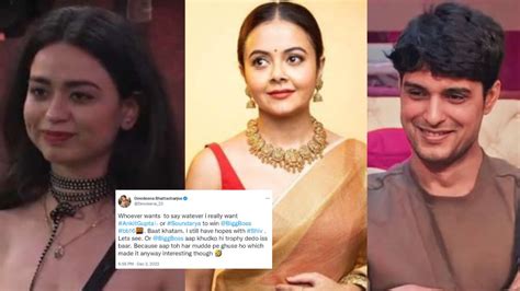 Bigg Boss 16 Devoleena Bhattacharjee Is Rooting For Ankit Gupta And