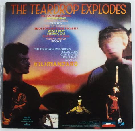The Teardrop Explodes Kilimanjaro Lp Twelve Inches And Single Records