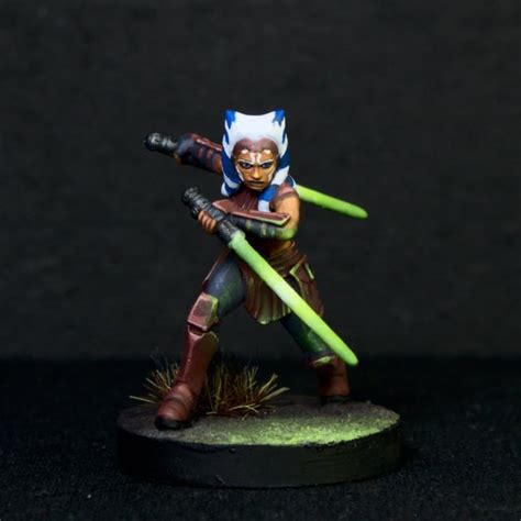 Ahsoka Tano Commission Creating Osl On The Base Gives A Great Ambiance