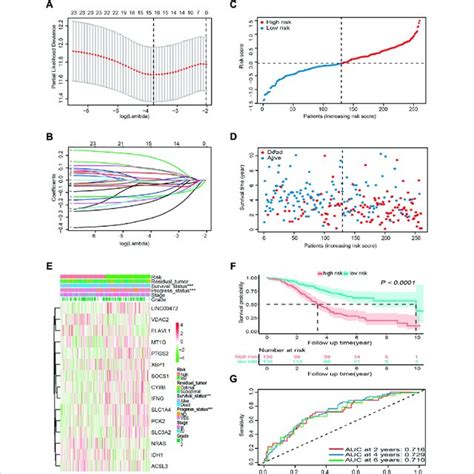 Construction And Prognostic Analysis Of The 15 Frg Prognostic Signature