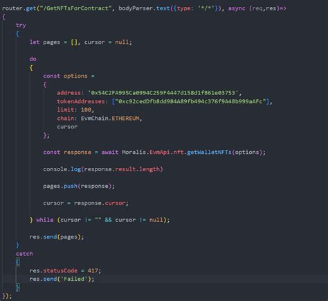 Getwalletnfts Api Returning Wrong Cursor Data Technical Issue Reporting Moralis Web3 Forum