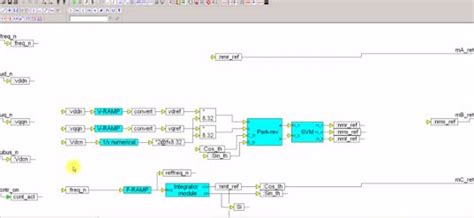 pmsm open loop voltage control simulation