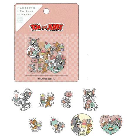 カミオジャパン チアフルコレクトテッカーズ トムとジェリー シール デコレーション 40枚入り 文具の森ヤフー店 通販 Yahoo