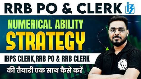 RRB PO Clerk 2024 Numerical Ability Strategy How To Prepare For