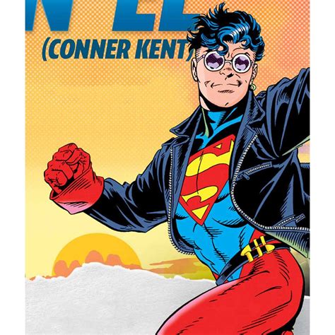 Superboy Jacket Comic Conner Kent Leather Jacket