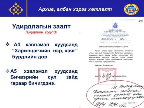 Copy Of архив албан хэрэг хөтлөлт