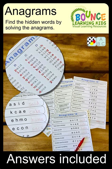 Multiple Word Anagram Solver Printable Calendars At A Glance