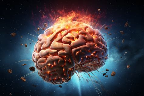 Human Brain Exploding Graphic By Forhadx5 · Creative Fabrica