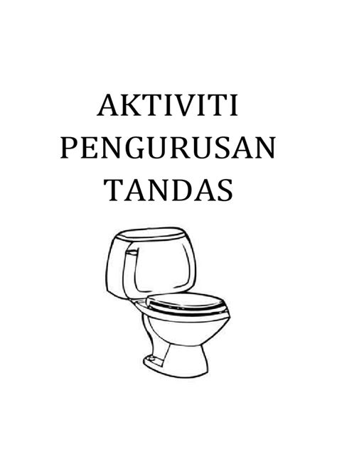 Aktiviti Pengurusan Tandas Pdf