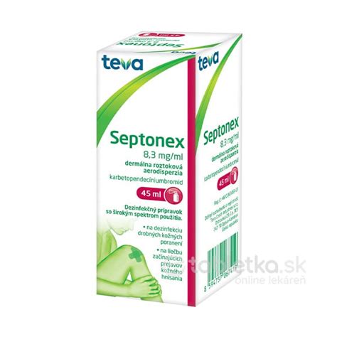 Septonex sprej 45ml | etabletka