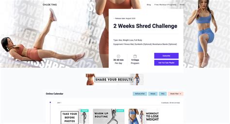 Fitness Doing Chloe Tings 2020 2 Week Shred Challenge Bobbieness
