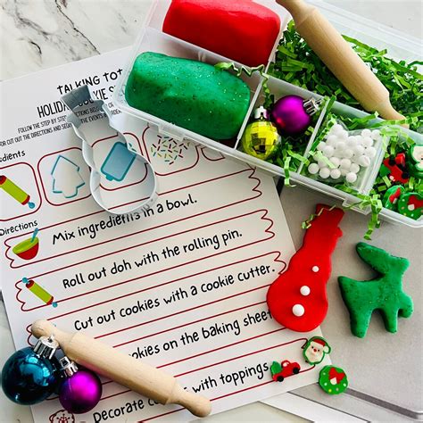 Christmas Cookie Speech Box Etsy