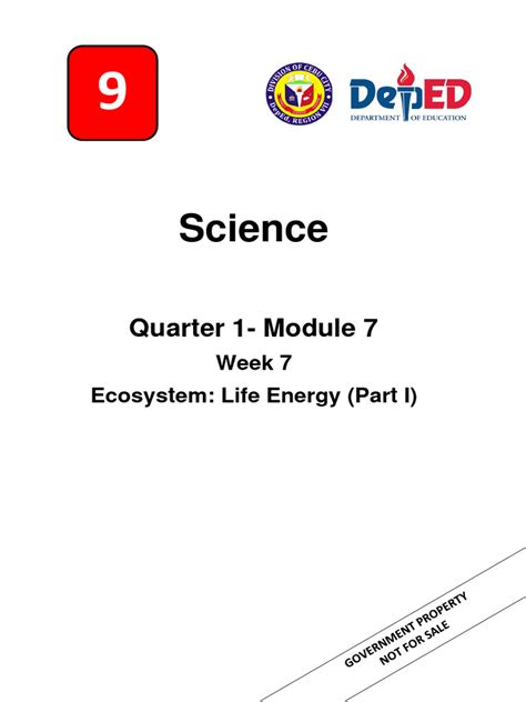 Sci9 Q1 Module 7 Pdf