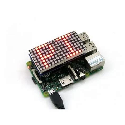Raspberry Pi LED Matrix Display At Piece Embedded Development Boards In Pollachi ID