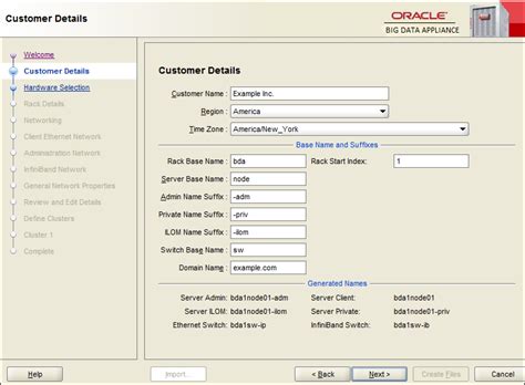 Using Oracle Big Data Appliance Configuration Generation Utility