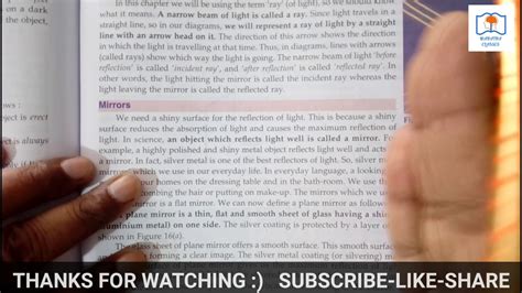 Class 6 Light Shadow And Reflection Part 6 YouTube