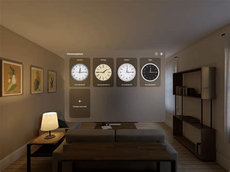chronosphere clocks for apple vision pro beta r visionosdev