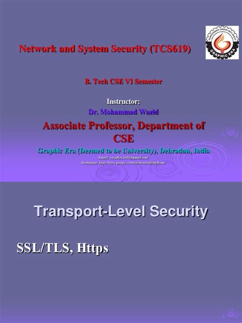 ssl tls pdf transport layer security hypertext transfer protocol