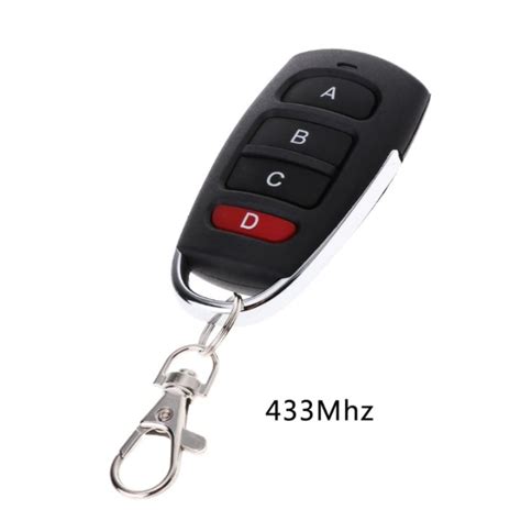 Universal 315433mhz Wireless Remote Controller 4 Button Copy Cloning