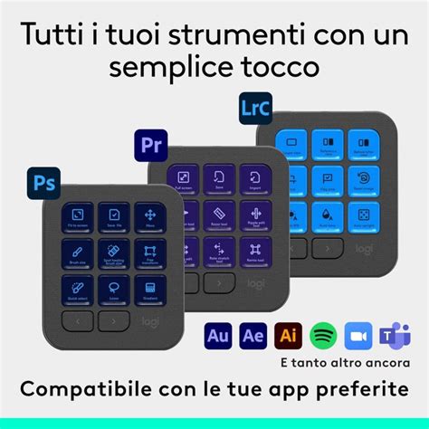 Tastiera macro cos è e come funziona la nuova Logitech MX Creative Console