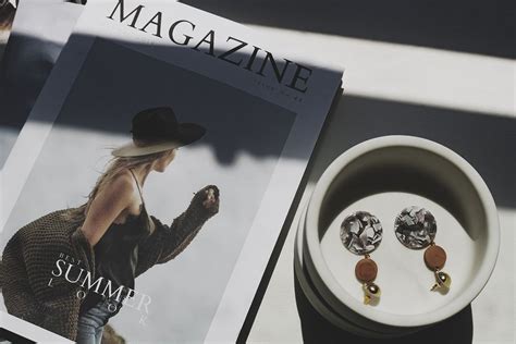 Summer Fashion Magazine Womens Accessory Premium Photo Rawpixel