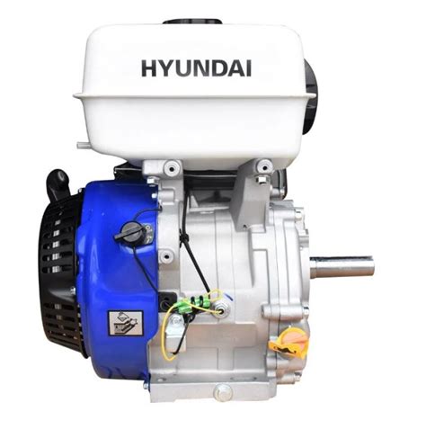 Hyundai HYGE1310 Motor a gasolina 4 tiempos 13.1 Hp cigüeñal 1" cunero ...