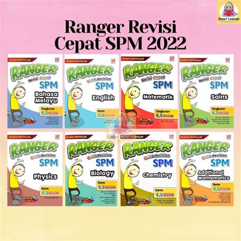 SB Buku Rujukan Ranger Revisi Cepat SPM 2022 Pelangi Lazada