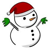 雪だるま 無料イラスト素材 TOSURAI