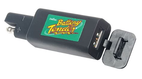 MID USA Motorcycle Parts QUICK DISCONNECT PLUG WITH USB CHARGER