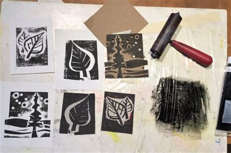 Collagraph Printmaking For Homeschoolers The Folk School Fairbanks