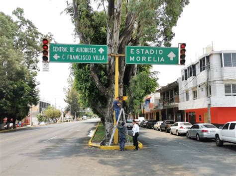 En Zamora Reprogramaron semáforos de la avenida Juárez Oriente