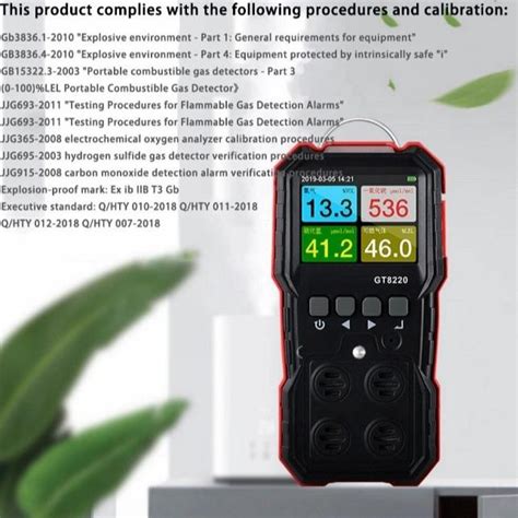 Jual Multi Gas Detector 4 In 1 H2s Co O2 Ex Lel Gas Sensor Meter Detektor Shopee Indonesia
