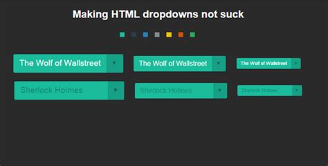 Free And Amazing Dropdown Menus In HTML JQuery And CSS