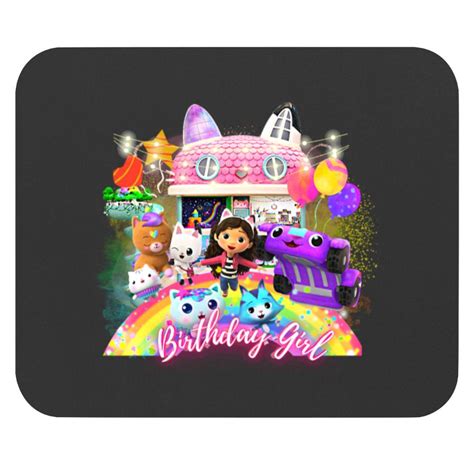 Gabby Dollhouse 5gabby Dollhouse 5 Mouse Pads Sold By Subpremium