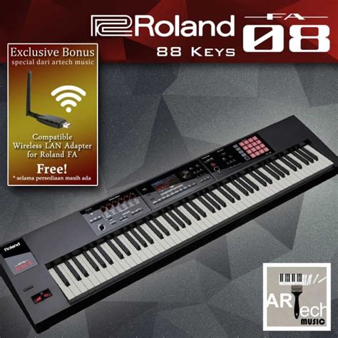 Jual Roland Fa 08 Fa08 Fa 08 Synthesizer Workstation Digital