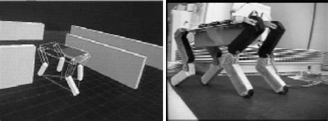 An Evolved 4 Legged Robot The Control System Of The Robot Its Body