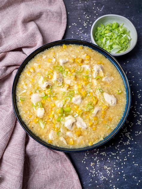 Sweet Corn Chicken Soup Skinny Spatula
