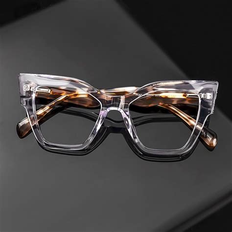 Yasmin Cateye Crystal Glasses