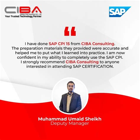 Ciba Consulting Pvt Limited Sap Partner On Linkedin Sap Ciba