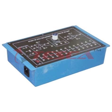 Study Of Null Balancing Techniques Of OP With Power Supply