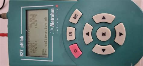 Metrohm 827 Ph Lab Ph Meter Qp