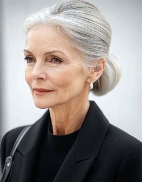 Pin By Andrea Faludi On Silver Beautiful Gray Hair Grey Hair Modern