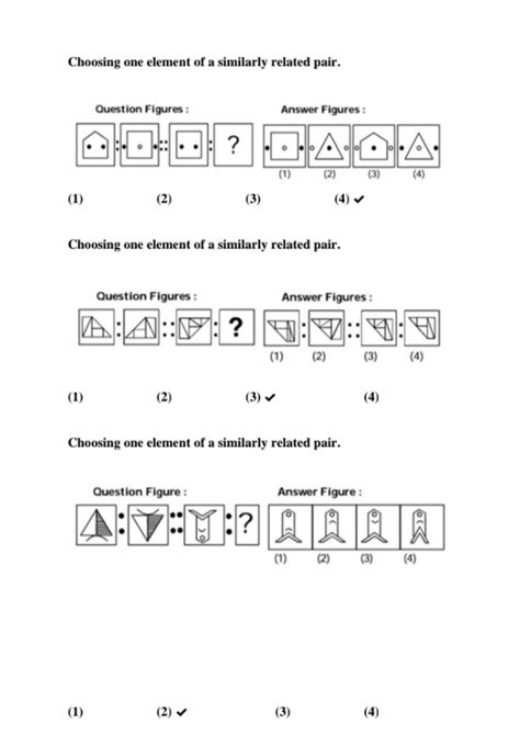 Solution Analogy Non Verbal Mcqs Studypool