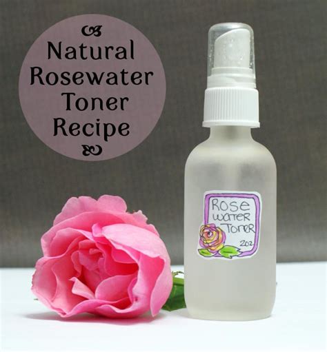 Homemade Rosewater Toner Recipe