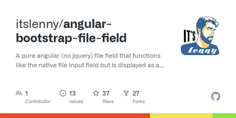 Github Itslenny Angular Bootstrap File Field A Pure Angular No