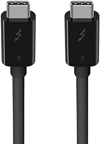 Belkin F Cd Bt Mbk W Thunderbolt Usb C To Usb C Cable For Macbook Black Buy Belkin