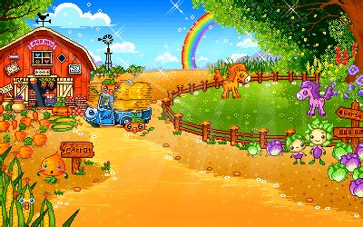 On The Farm In Animated S